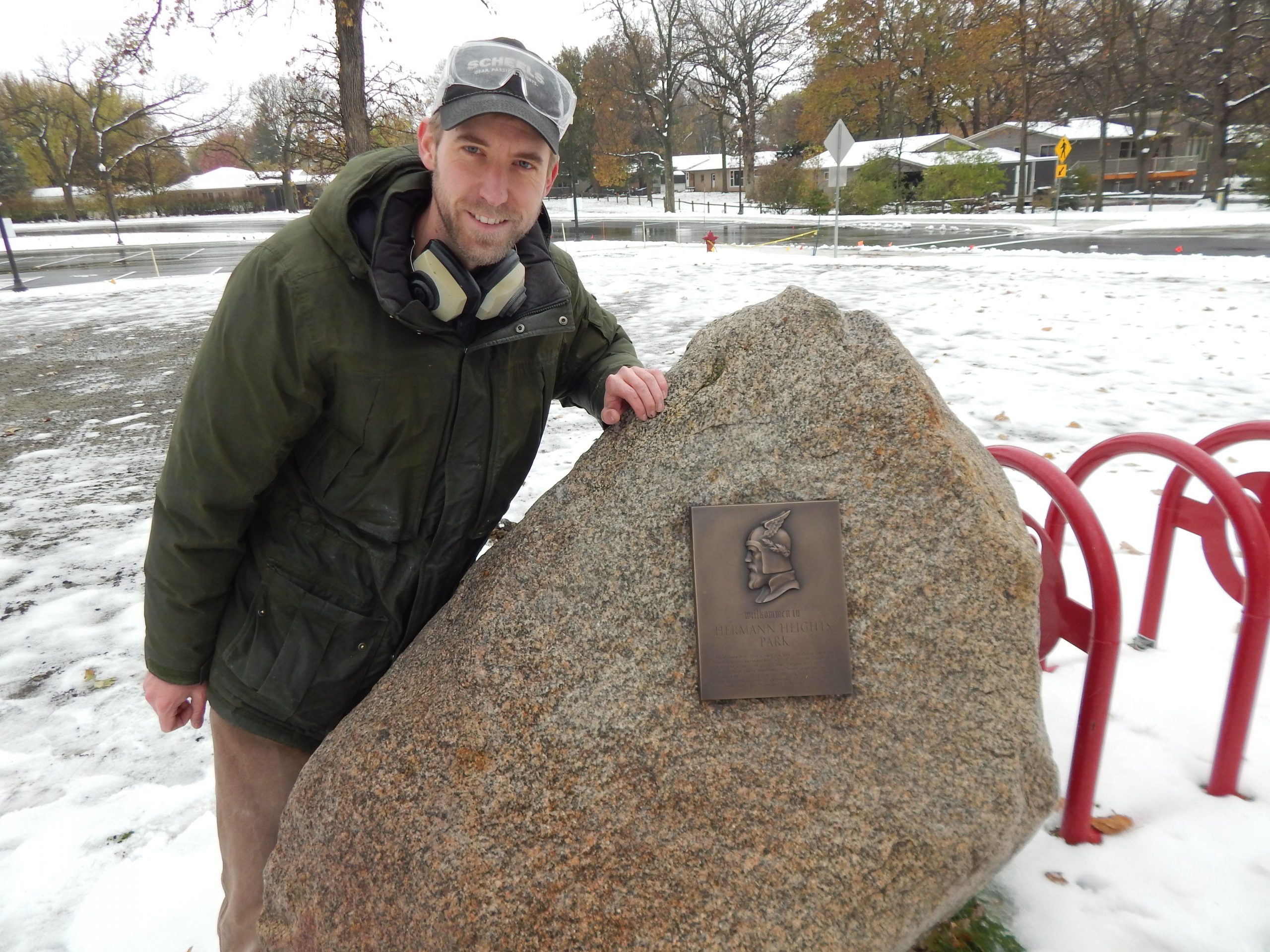 Blue Earth artist donates Hermann plaque | News, Sports, Jobs - The Journal